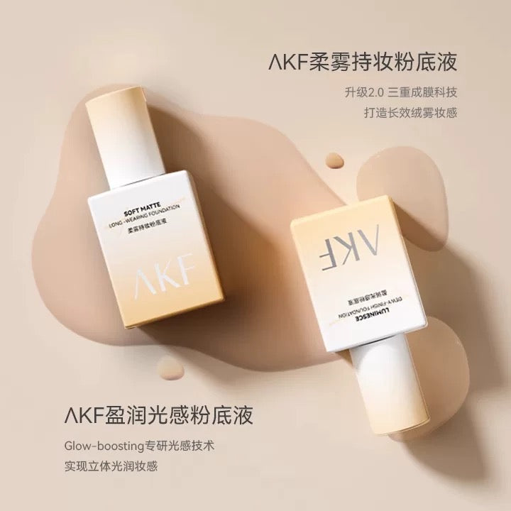 AKF Moisturizing Natural Foundation 35g AKF保湿自然粉底液 | CuteHart