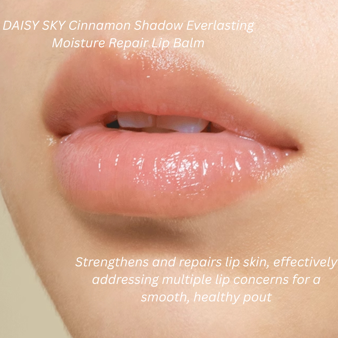DAISY SKY Cinnamon Shadow Everlasting Moisture Repair Lip Balm 3.8g 雏菊 | CuteHart