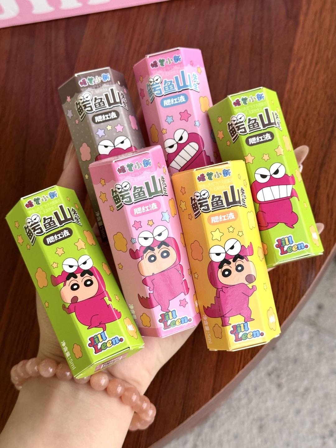 JILL LEEN X Crayon Shin-chan Mr. Crocodile Mountain Liquid Blush 5ml 玖 | CuteHart