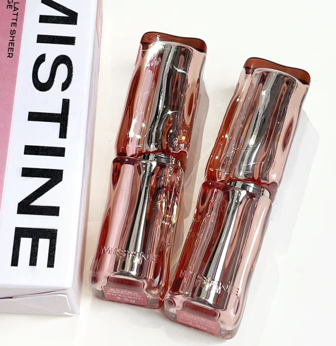 Mistine Thai Milk Coffee Lustrous Mirror Lipstick 3.5g 蜜丝婷泰式奶咖流光口红冰萃镜面 | CuteHart