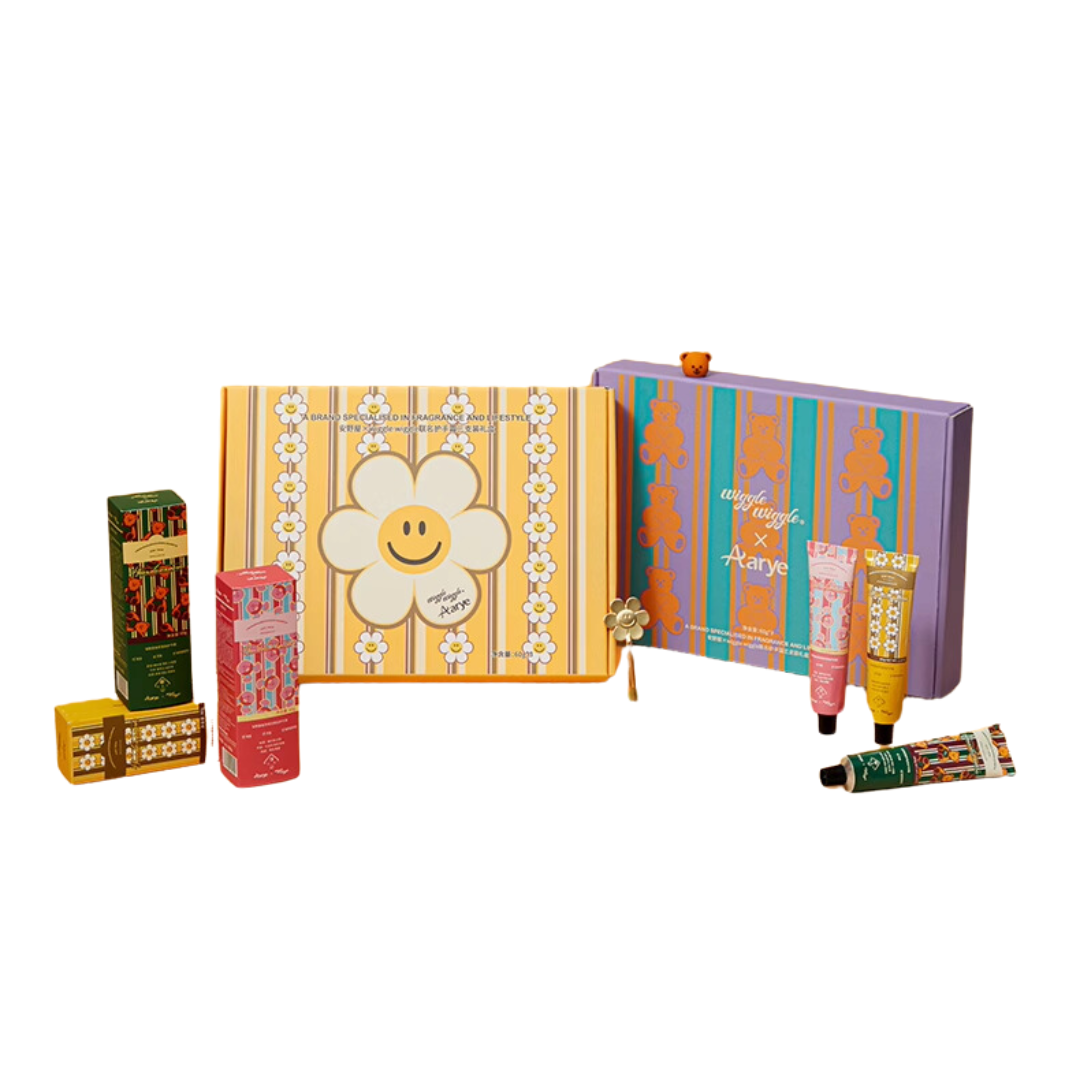 Aarye × Wigglewiggle Hand Cream Christmas 60g*3 Gift Set 安野屋×Wigglewig ...