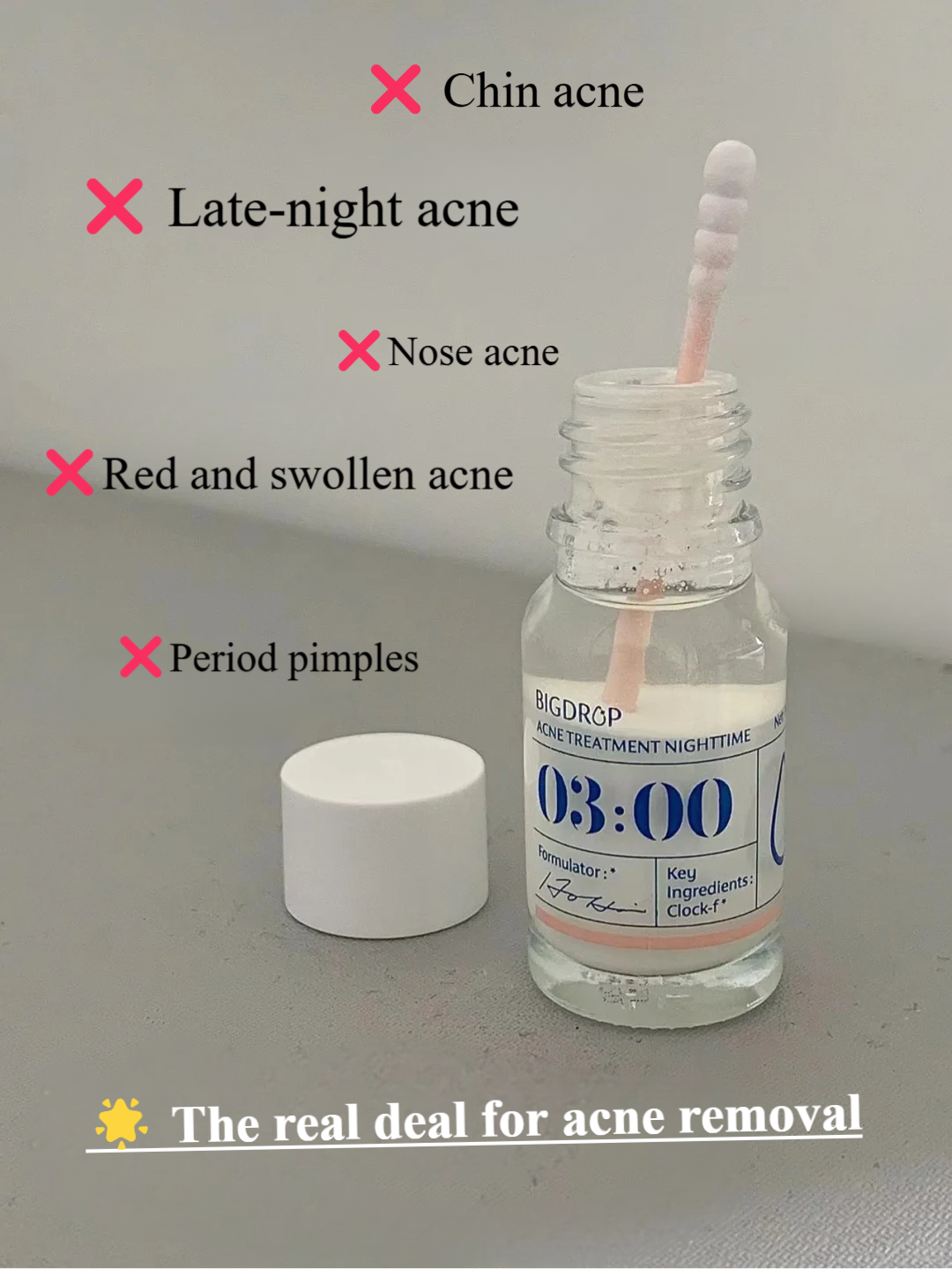 Tiktok/Douyin Hot BIGDROP Precision Acne Spot Serum 10ml 【Tiktok抖音爆款】大 | CuteHart