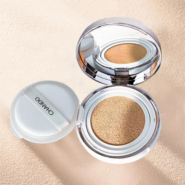 CHANDO Crystal Brightening BB Cushion 14g+14g(refill) 自然堂雪润晶采裸透气垫霜 ...