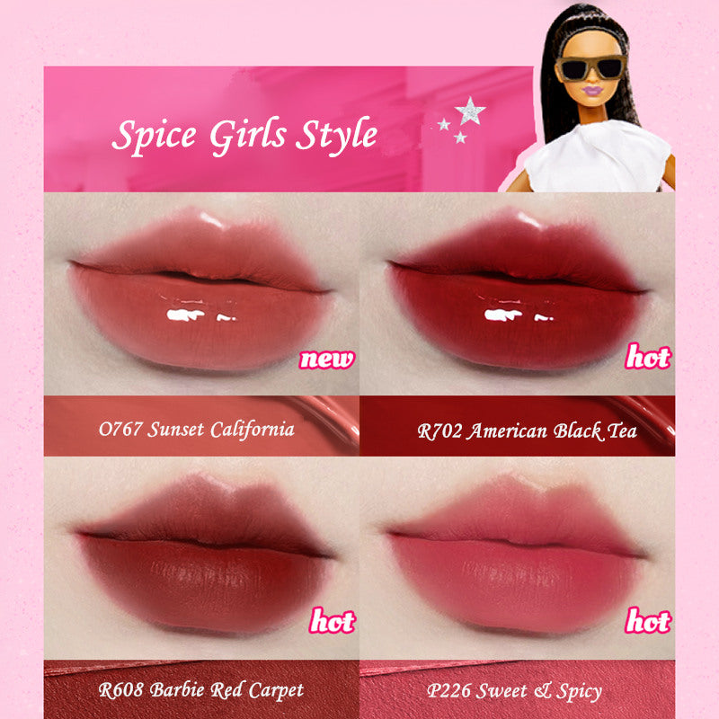 COLORKEY X ELLE Barbie Series Airy Matte & Mirror Lip Glaze 珂拉琪 X ELLE ...