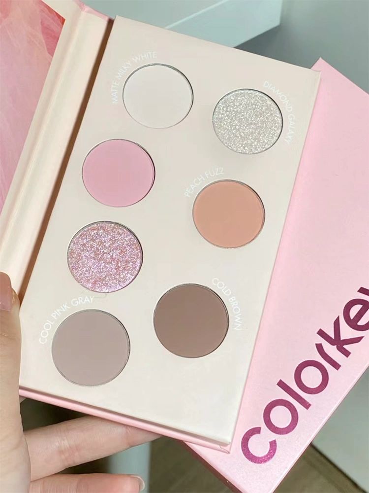 Colorkey Pink Diamond Series 7-Color Eyeshadow Palette 8.5g 珂拉琪粉钻系列七色眼 ...
