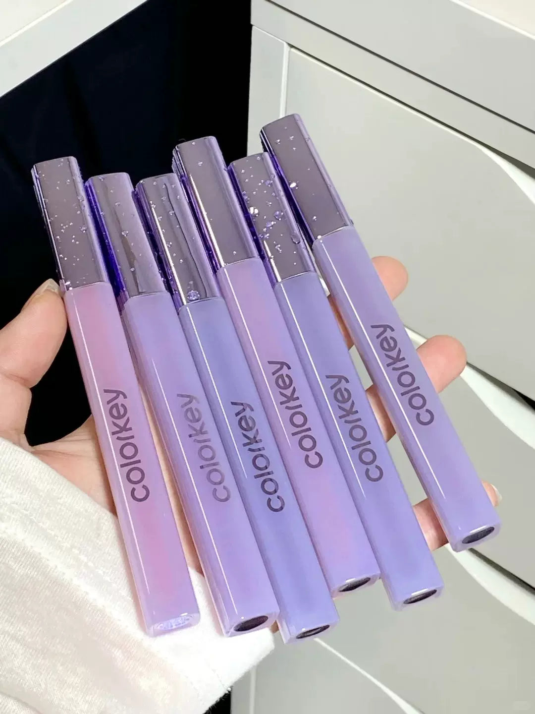 Colorkey Shimmering Purple Limited Edition Water Mist Lip Gloss 1.8g 珂 ...