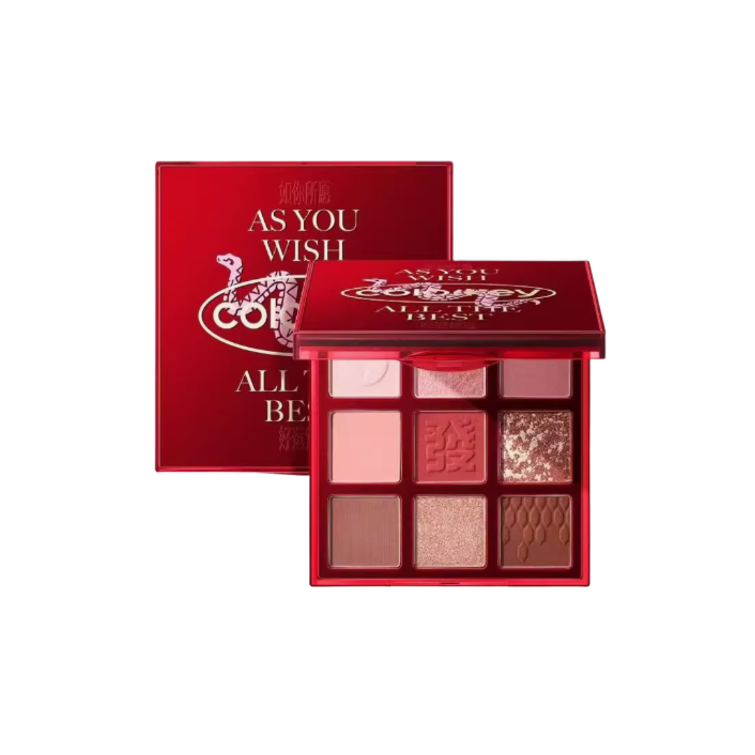 Colorkey Lucky Snake Series Nine Shades Eyeshadow Palette 13.5g 珂拉琪福蛇限 ...