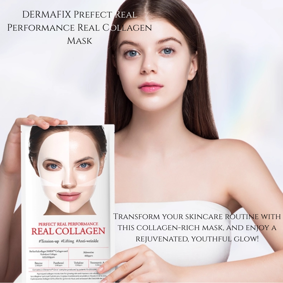 Tiktok/Douyin Hot DERMAFIX Prefect Real Performance Real Collagen Mask | CuteHart