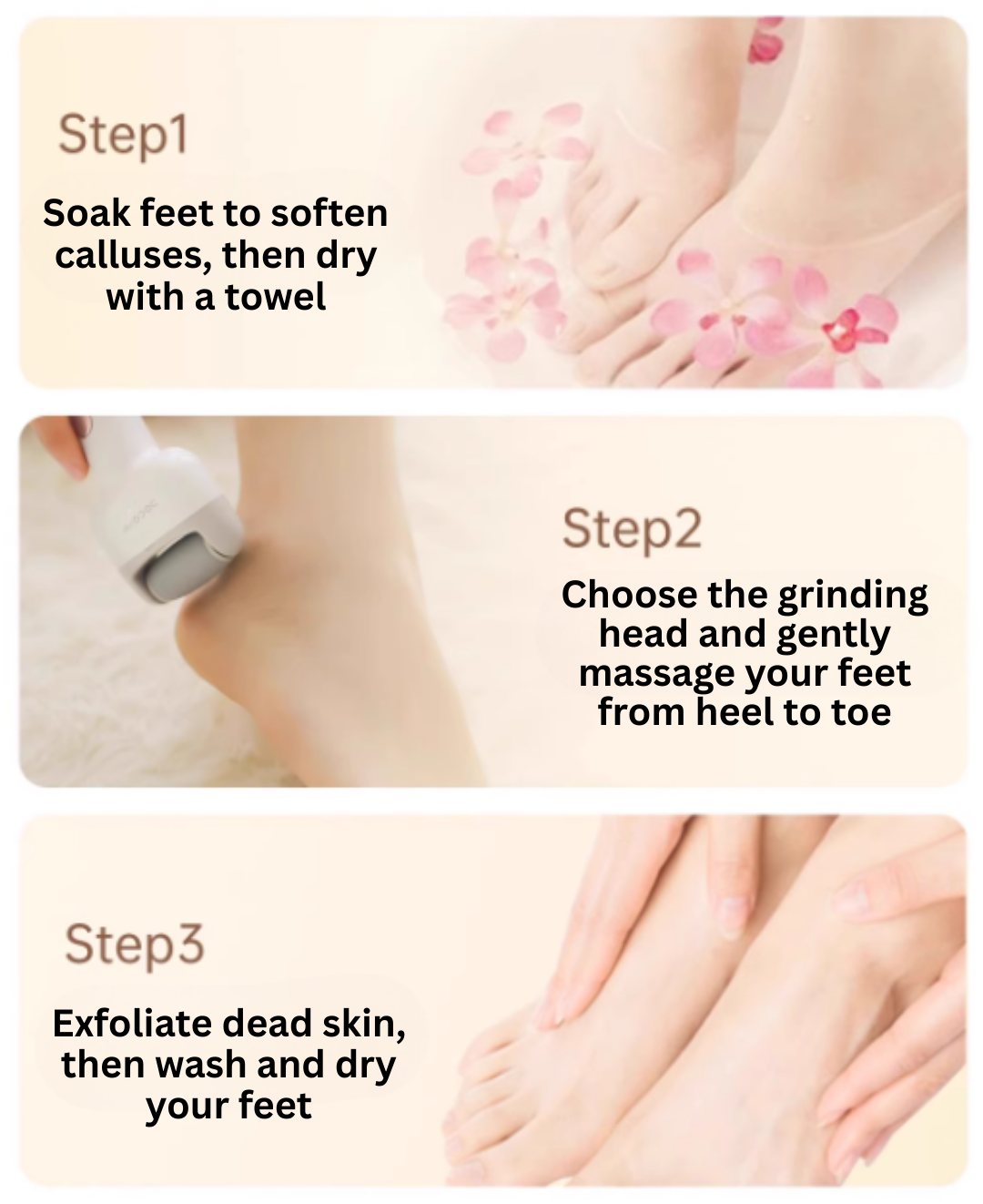 DOCO LAB Electric Foot File DOCO LAB电动修足器 | CuteHart