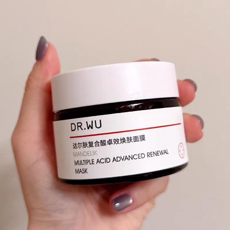 DR. WU Mandelik Multiple Acid Advanced Renewal Mask 50g 达尔肤复合酸卓效焕肤面膜 ...