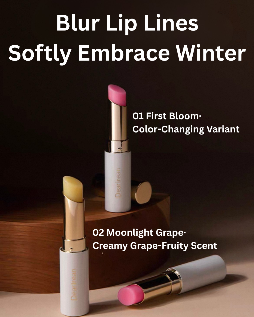 Dear Irean Fragrance Essence Lip Balm 3g 独特艾琳香氛精华润唇膏 | CuteHart