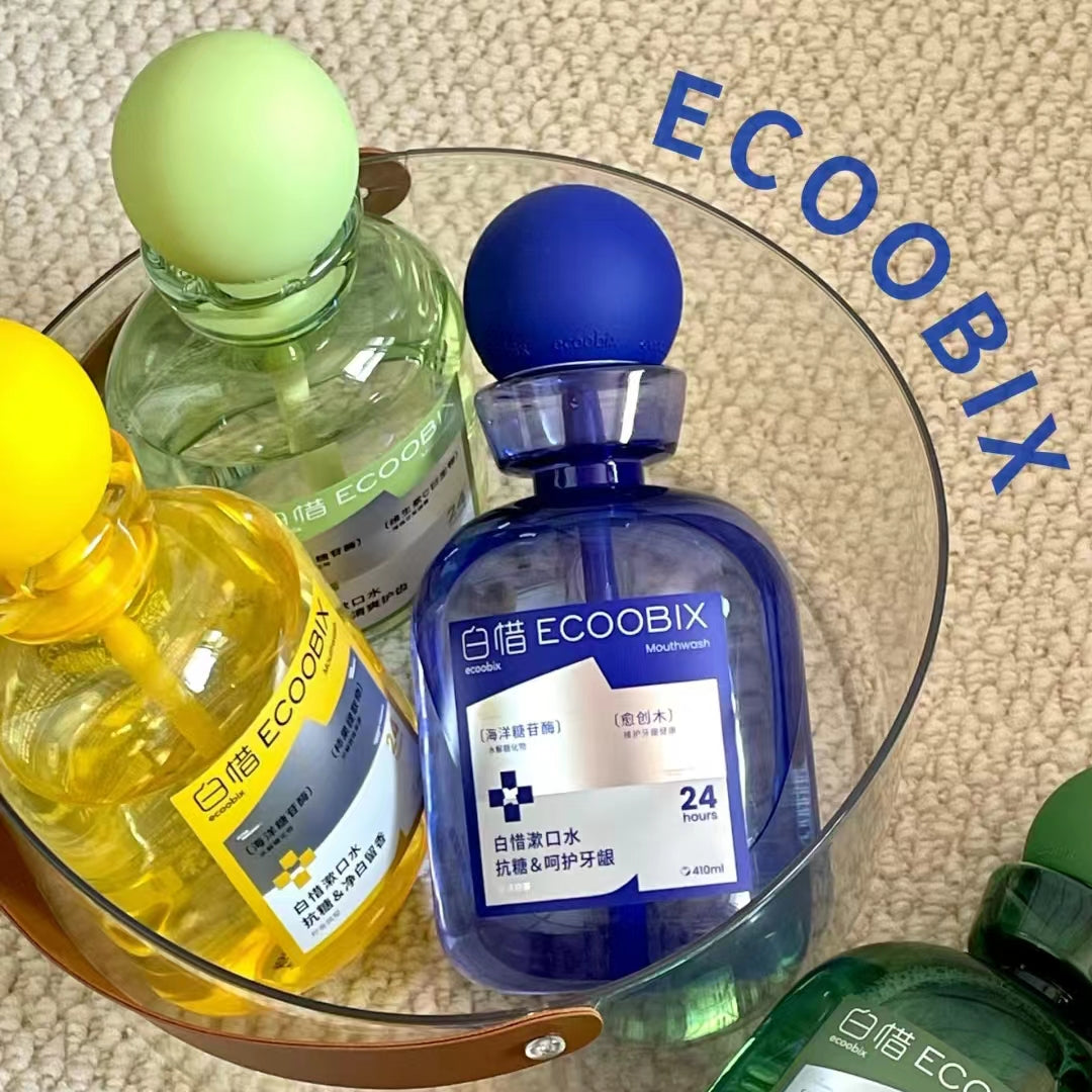 ECOOBIX Anti-Sugar Mouthwash 410ml 白惜抗糖漱口水 | CuteHart