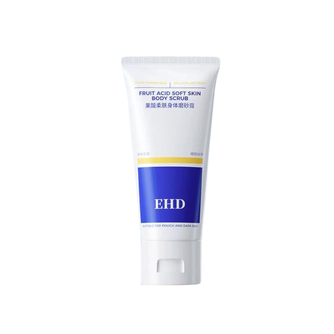 EHD AHA Soft Skin Body Scrub 200g EHD果酸柔肤身体磨砂膏 | CuteHart