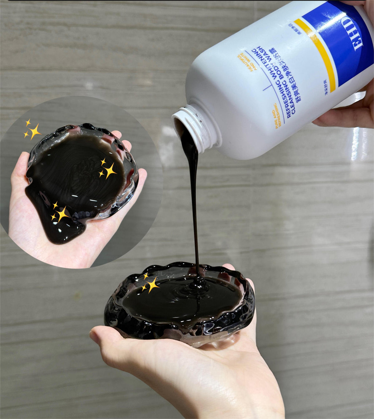 EHD Refreshing Whitening Cleansing Body Wash 500ml EHD舒爽美白净肤沐浴露 | CuteHart