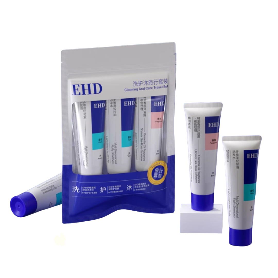 EHD Travel Hair & Body Care Set (3-Piece) 150ml EHD旅行三件套 | CuteHart