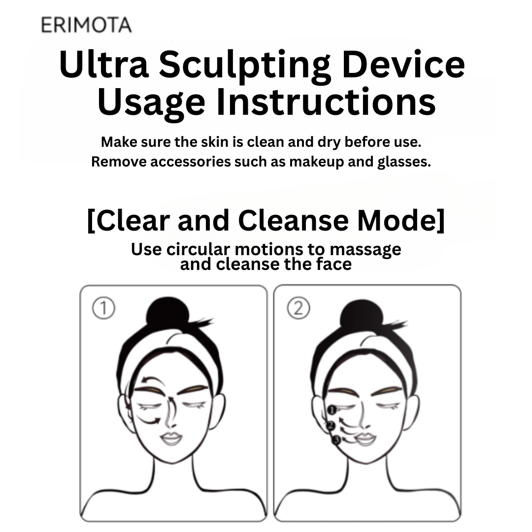 ERIMOTA Facial Ultra Sculpting Device ERIMOTA面部超塑仪 | CuteHart