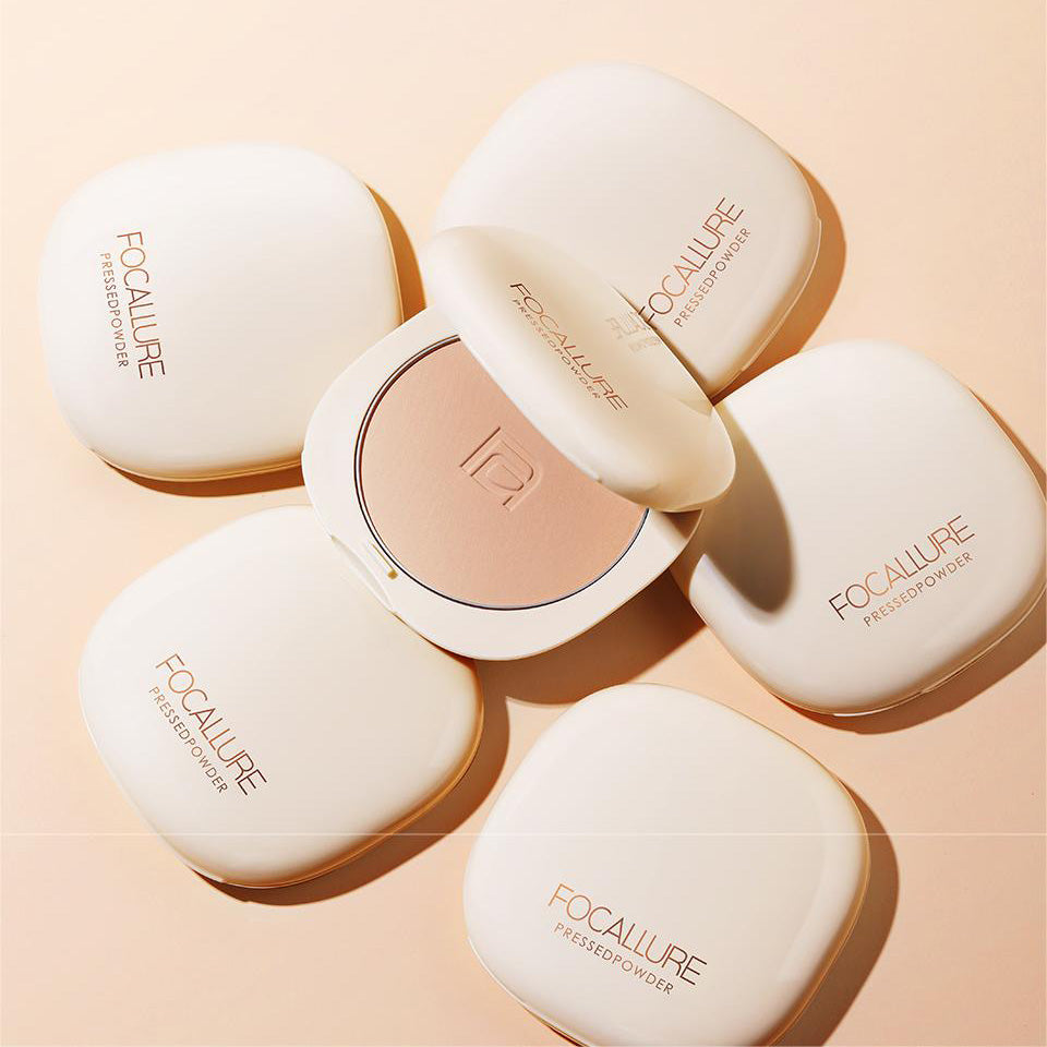 FOCALLURE Soft Focus Pressed Powder 7g 菲鹿儿柔雾滤镜粉饼 | CuteHart