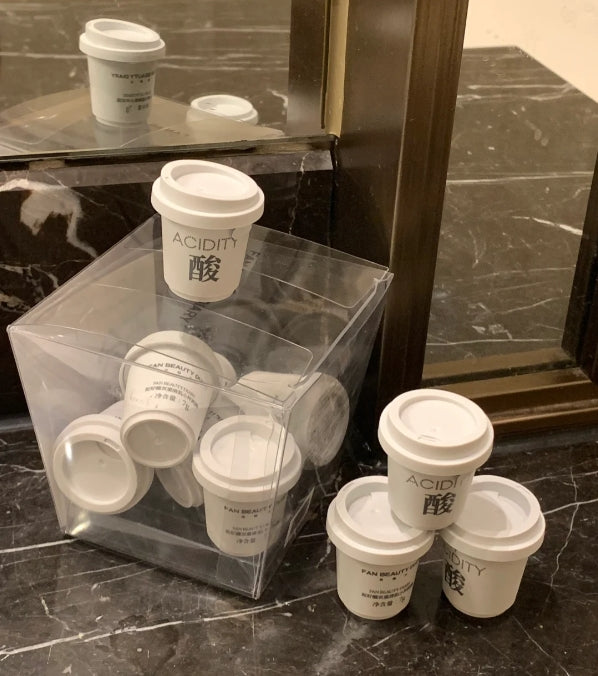 FAN BEAUTY DIARY Mud Good Acid Double Cleansing Small Cup Mud Mask 7g ...