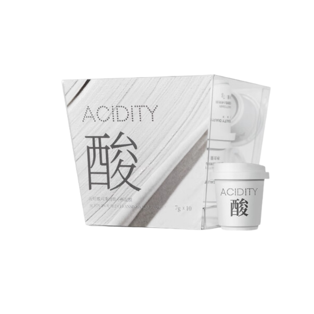 FAN BEAUTY DIARY Mud Good Acid Double Cleansing Small Cup Mud Mask 7g ...