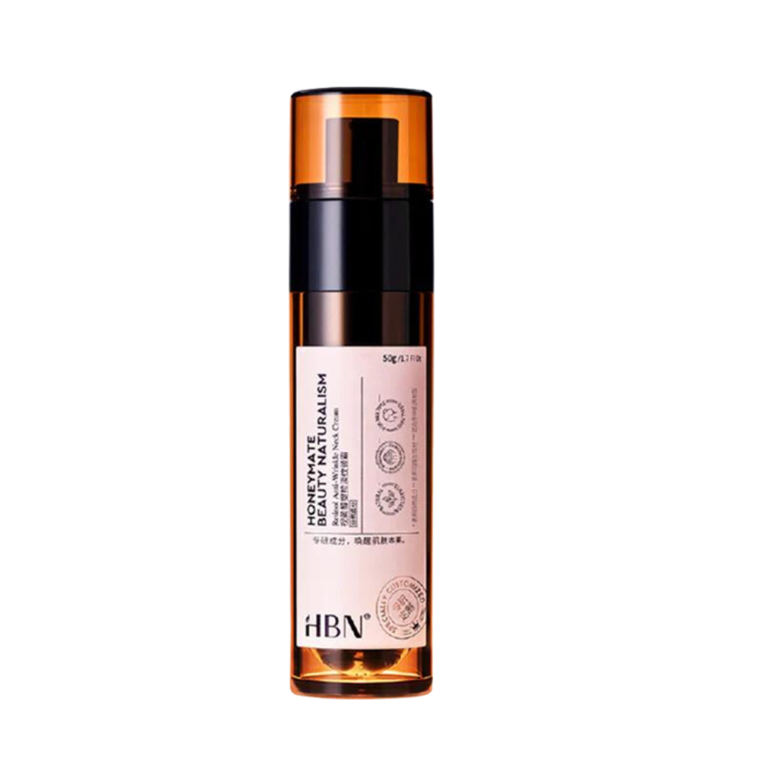HBN Double Retinol Nicotinamide Anti-wrinkle Neck Cream 50ml HBN视黄醇双A醇 ...