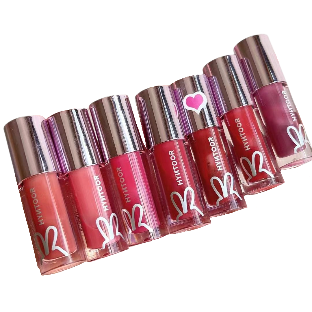 HYNTOOR Pink Planet Shiny Lip Gloss 2g 黑兔粉色星球亮泽唇蜜 | CuteHart