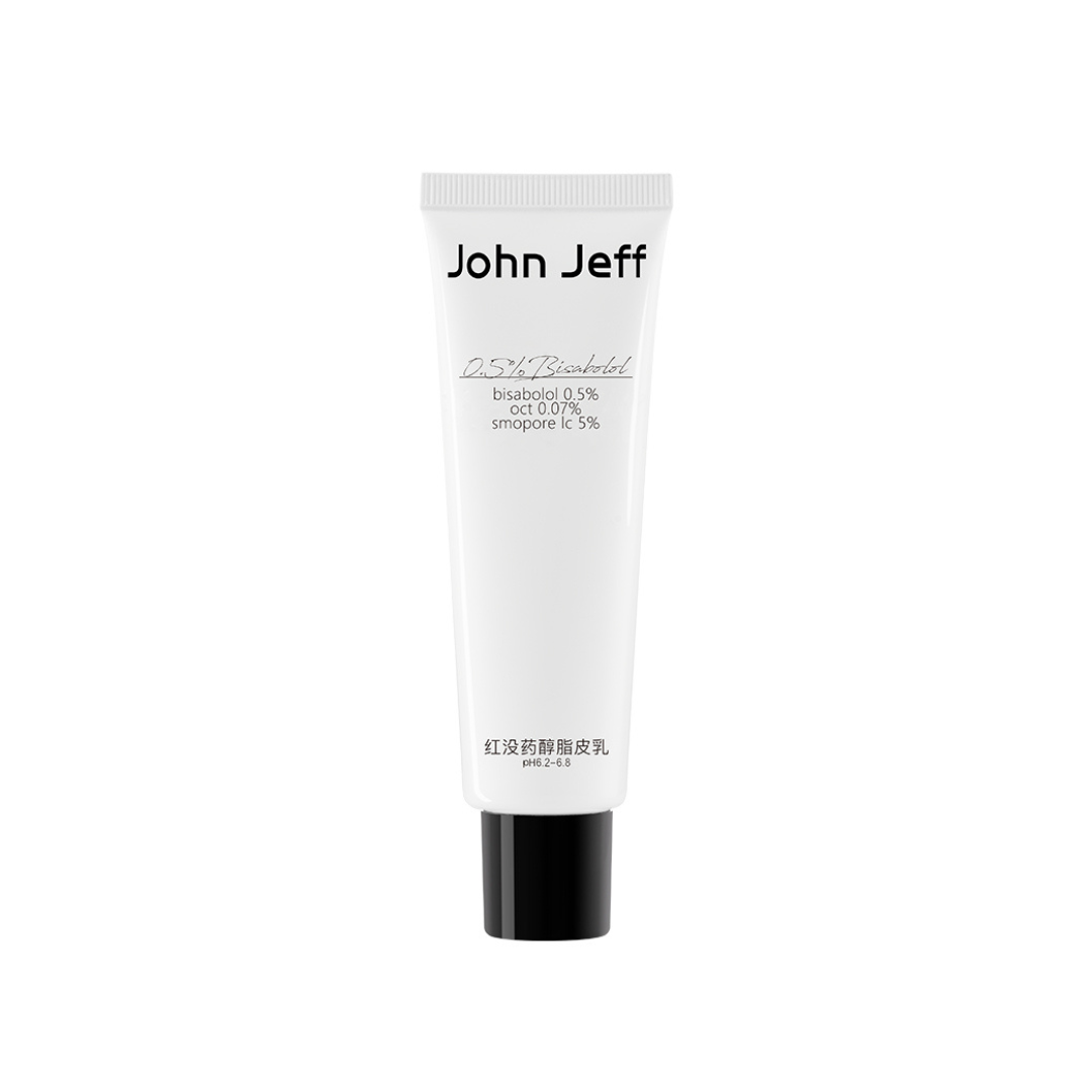 John Jeff 0.5% Bisabolol Oil Control Repairing Cream 50g/25g John Jeff ...