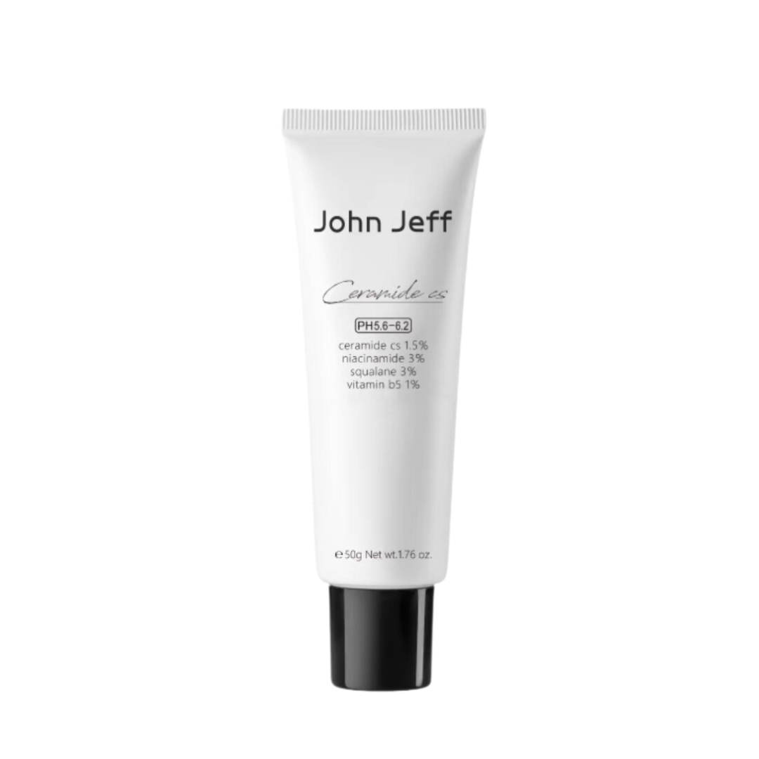 John Jeff 1.5% Ceramide Cs Cream 神经酰胺面霜 50g | CuteHart