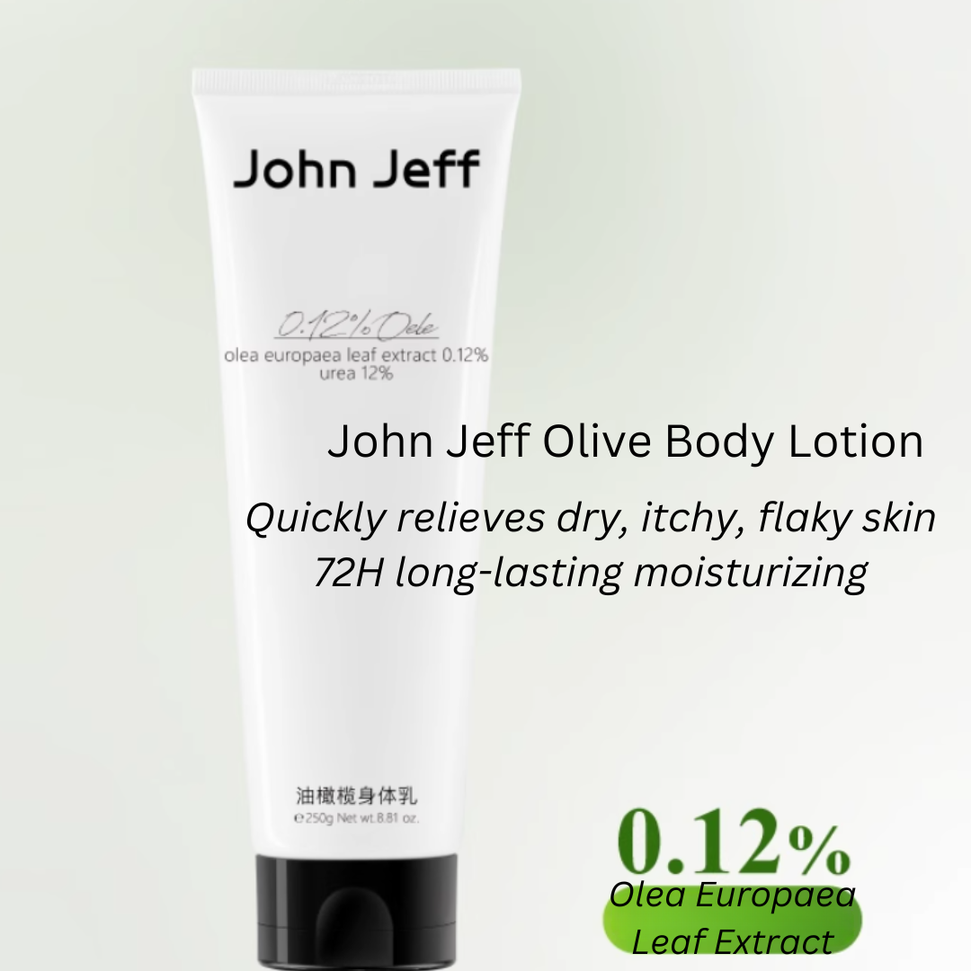 John Jeff Olive Body Lotion 250g John Jeff油橄榄身体乳 | CuteHart