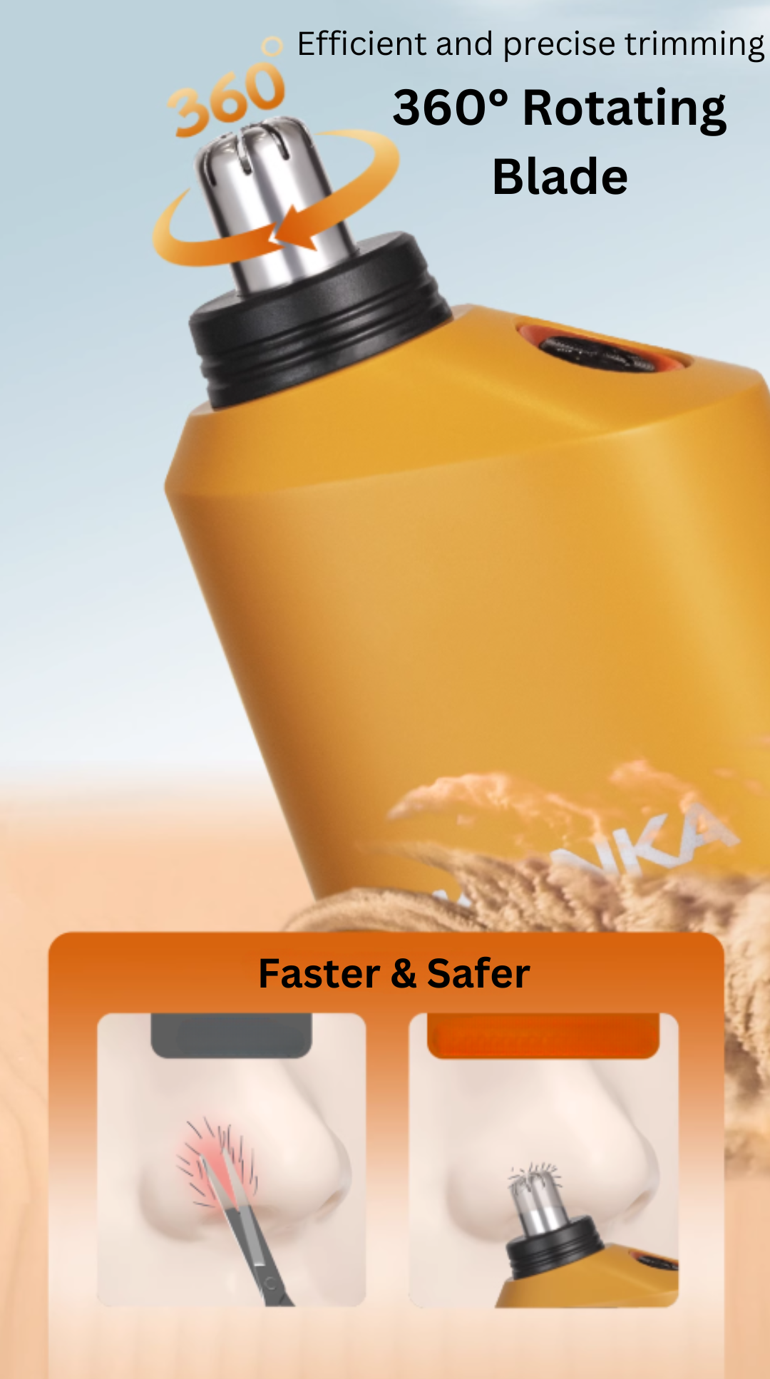 KONKA Nose Hair Trimmer 康佳鼻毛修剪器 | CuteHart