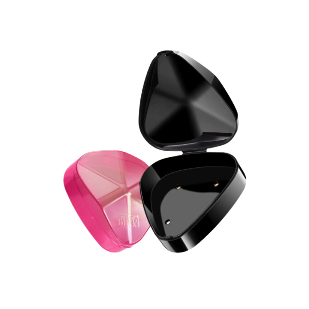 LISHU Powder Puff Organizer 2pcs 荔树粉扑收纳盒 | CuteHart