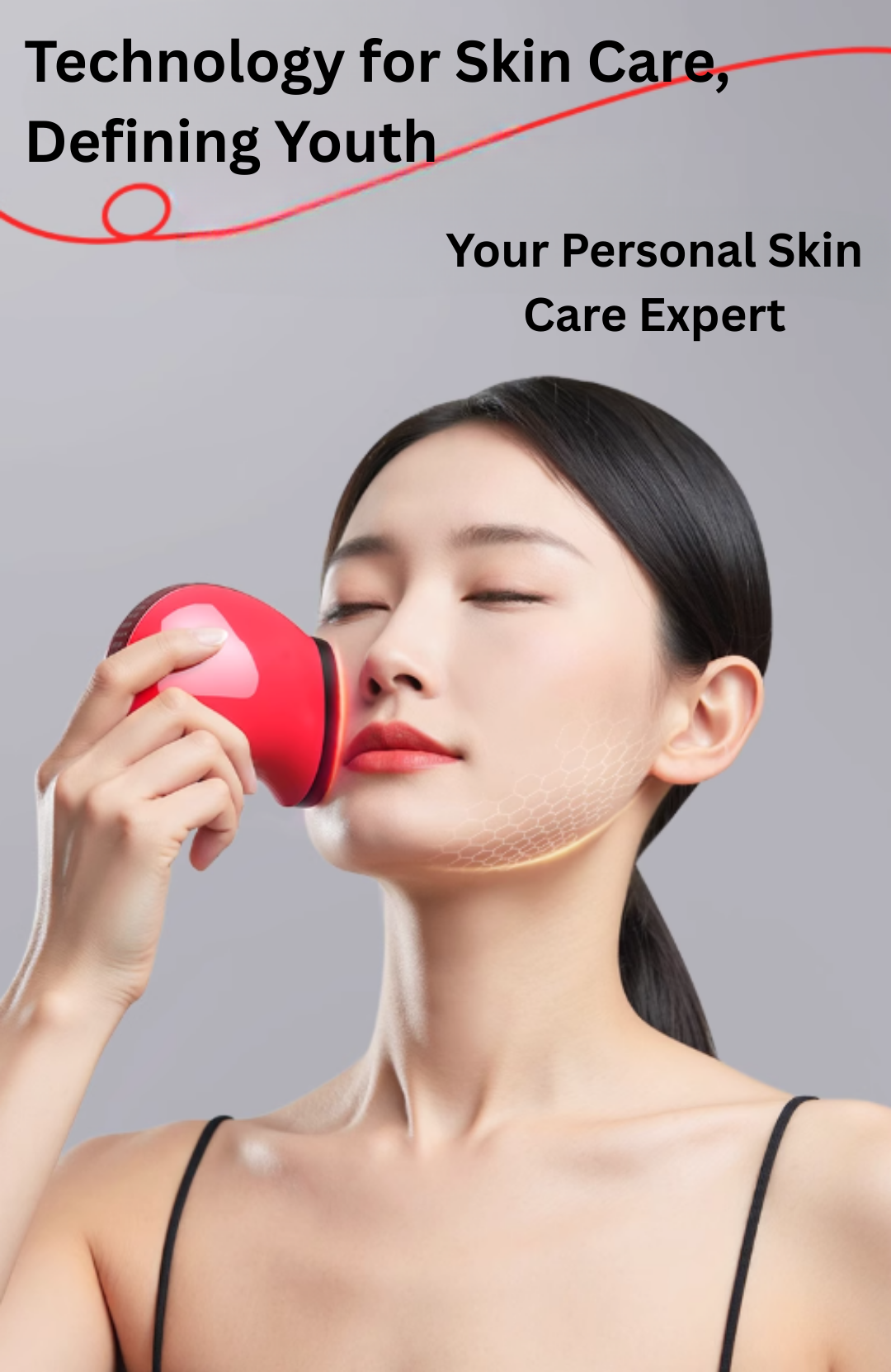 L'QUALYN Large Iron Collagen Cannon Radiofrequency Beauty Device 欧泉琳大熨 ...