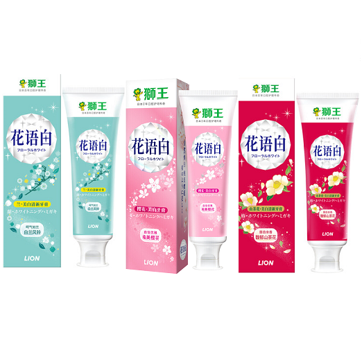 Lion Flower Toothpaste 140g 狮王花语牙膏 | CuteHart