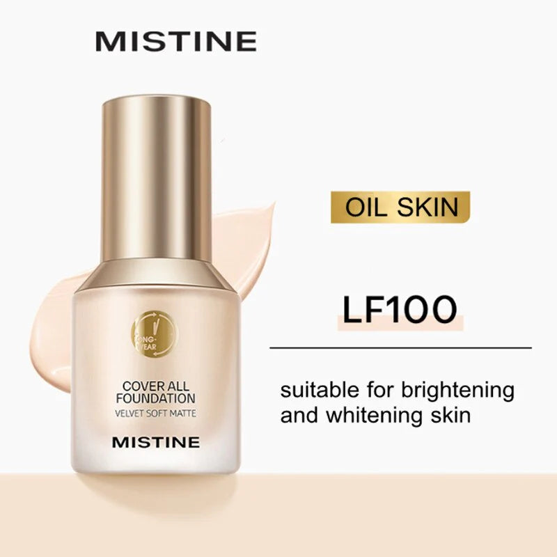 MISTINE Cover All Soft Matte Liquid Foundation 30g 蜜丝婷粉底液 | CuteHart