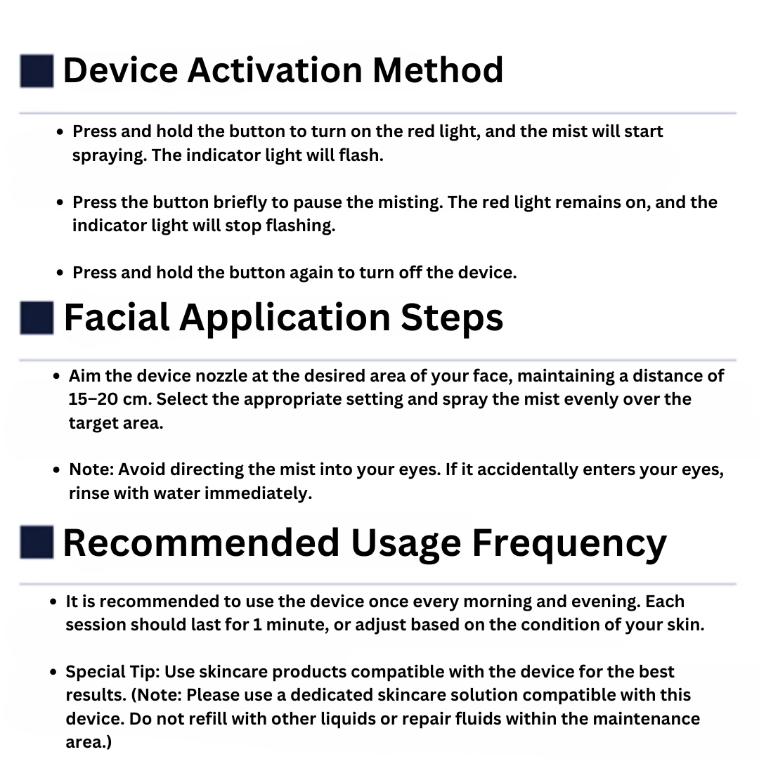 Magitech Instant Mist High-Transmittance Hydrating Device 美技即雾高透水光仪 ...