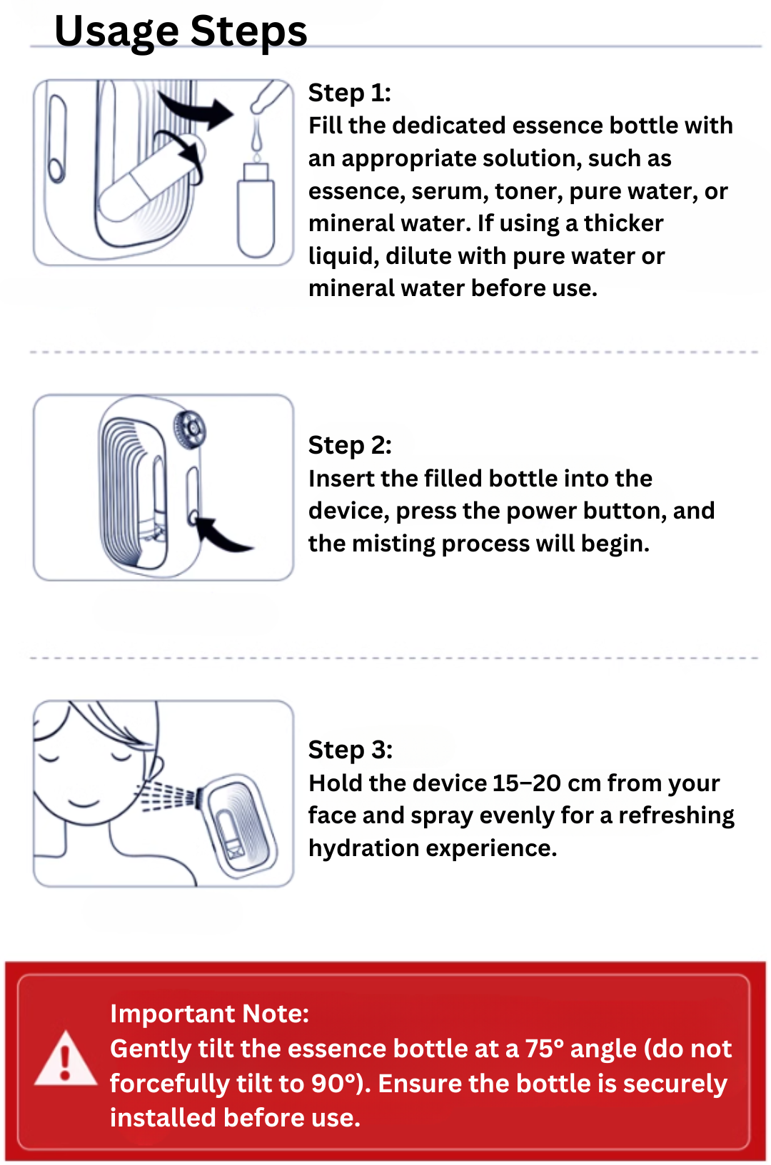 Magitech Instant Mist High-Transmittance Hydrating Device 美技即雾高透水光仪 ...