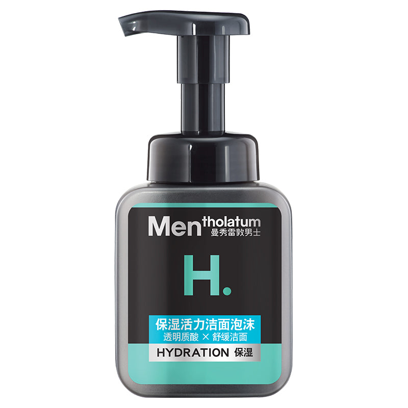 Mentholatum Moisturizing Energizing Oil Control Facial Cleansing Foam ...