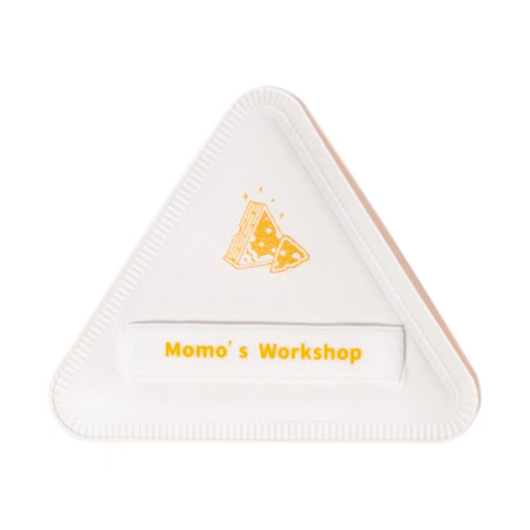 Momo's Workshop Cheese Air Triangle Makeup Puff 毛吉吉芝士空气三角粉扑 | CuteHart