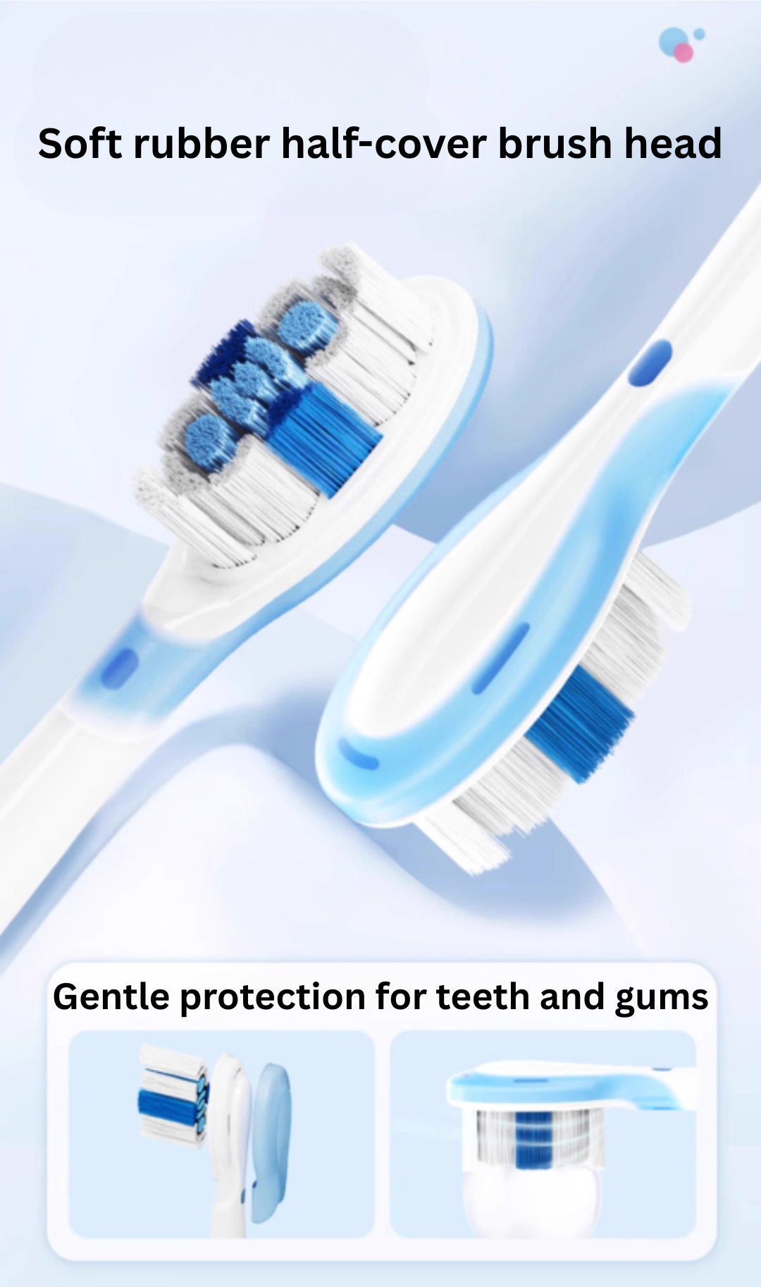 NICEDAE Sonic Vibration Electric Toothbrush S7 奈斯帝声波扫振电动牙刷 | CuteHart