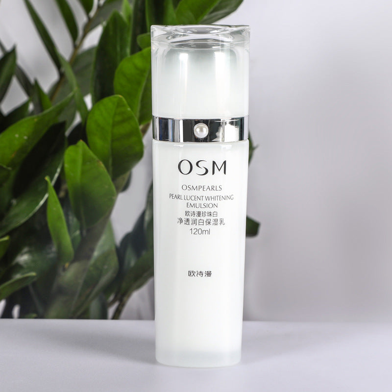 OSM Pearl Lucent Whitening Emulsion 120ml 欧诗漫珍珠白净透润白保湿乳 | CuteHart