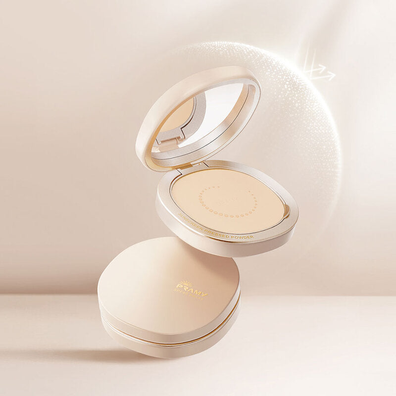 PRAMY Sunscreen Pressed Powder SPF40 PA+++ 7g 柏瑞美光透防晒蜜粉饼 | CuteHart