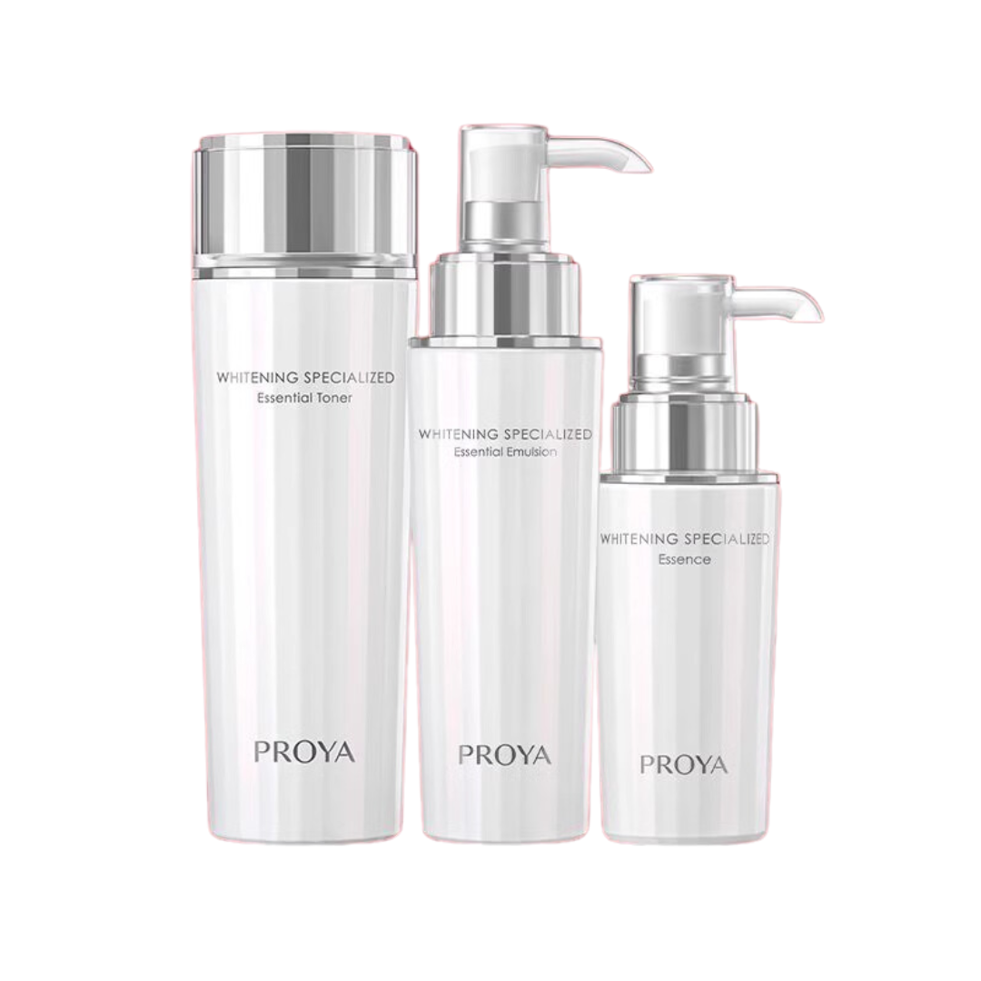 PROYA Whitening Specialized Essential Lotion Set 珀莱雅光感研白水乳套装 | CuteHart