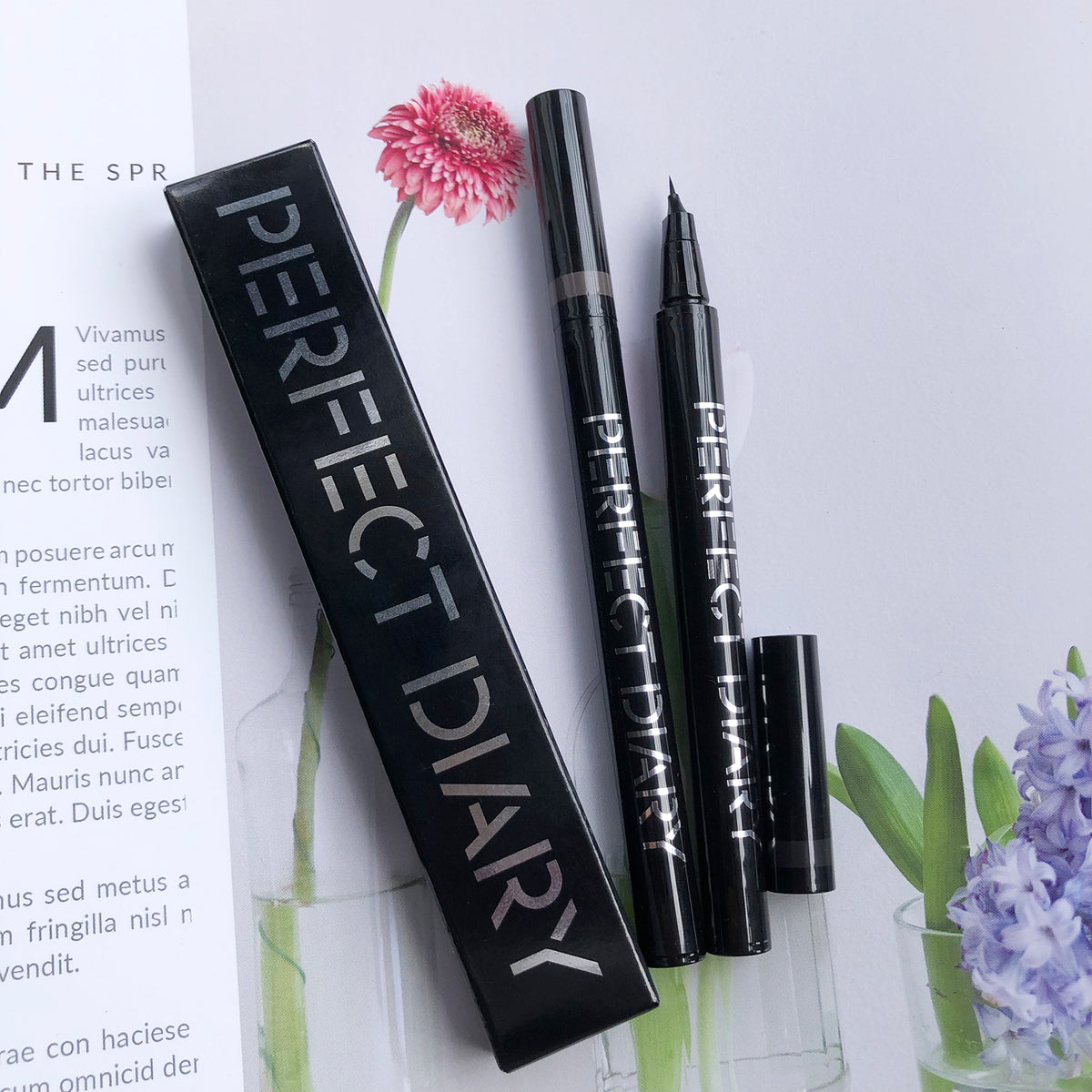 Perfect Diary Slim Dexterous Liquid Eyeliner 0.5ml 完美日记极细灵巧眼线液笔 | CuteHart