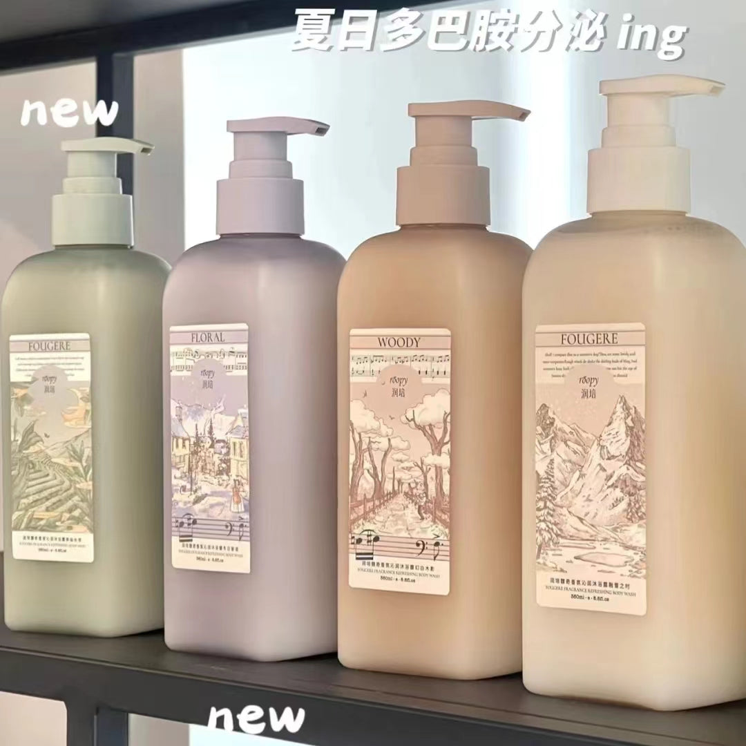 Roopy Fragrance Moisturizing Shower Gel 360g 润培馥奇香氛沁润沐浴露 | CuteHart