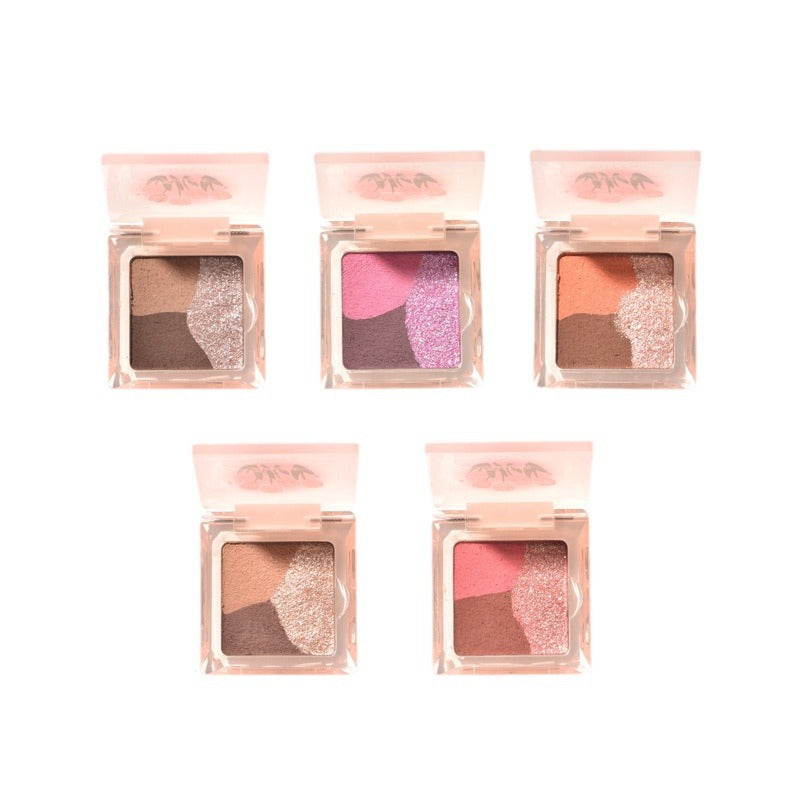 Thyra Dreamy Gradient Series Color-Block Eyeshadow 2.5g 昙雅梦幻渐变系列拼色眼影 ...