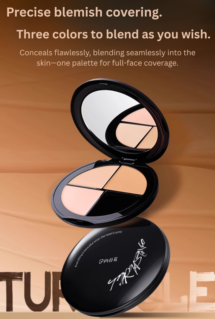 Tiktok/Douyin Hot Turnsole Soft and Delicate Three-Color Concealer 7g ...
