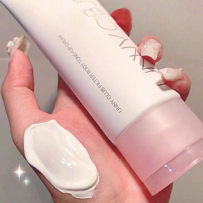 UNNY Natural Brightening Filter Body Tone-up Cream 100ml 悠宜自然提亮滤镜身体素颜霜 ...