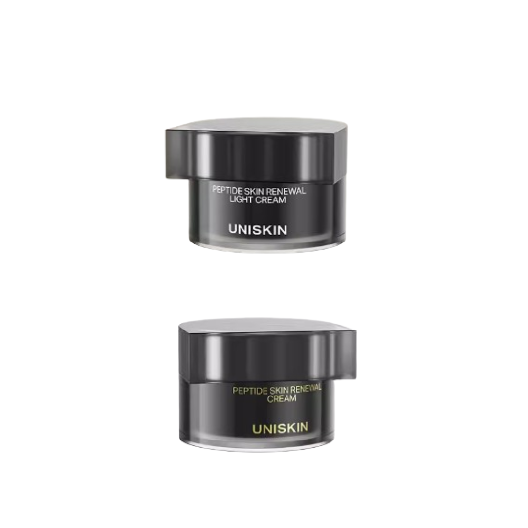 Uniskin Black Gravity Peptide Skin Renewal Cream/Light Cream 50g 优时颜黑引 ...