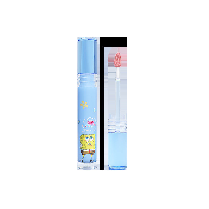 VEECCI X SpongeBob SquarePants Mirror Lip Gloss 2g 唯资海绵宝宝镜面水光唇釉 | CuteHart