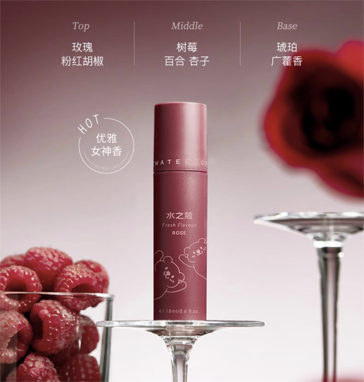 Watercome Hug Bear Series Anti-Perspirant Deodorants Set 18ml*2 水之蔻抱抱熊 ...