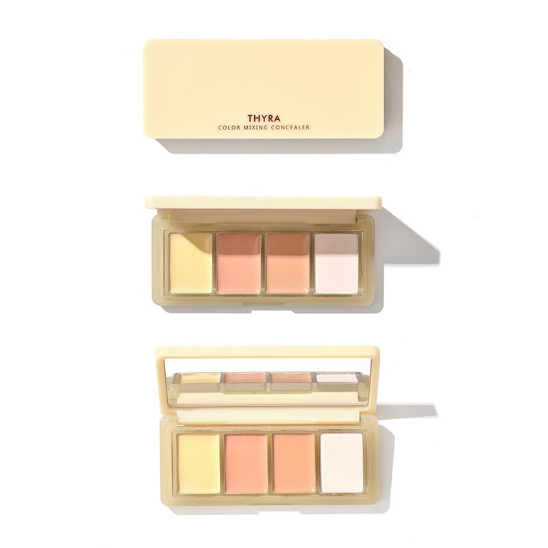 Thyra Concealer Pan Tanya Four-color Combination Concealer Pan Tear tr ...